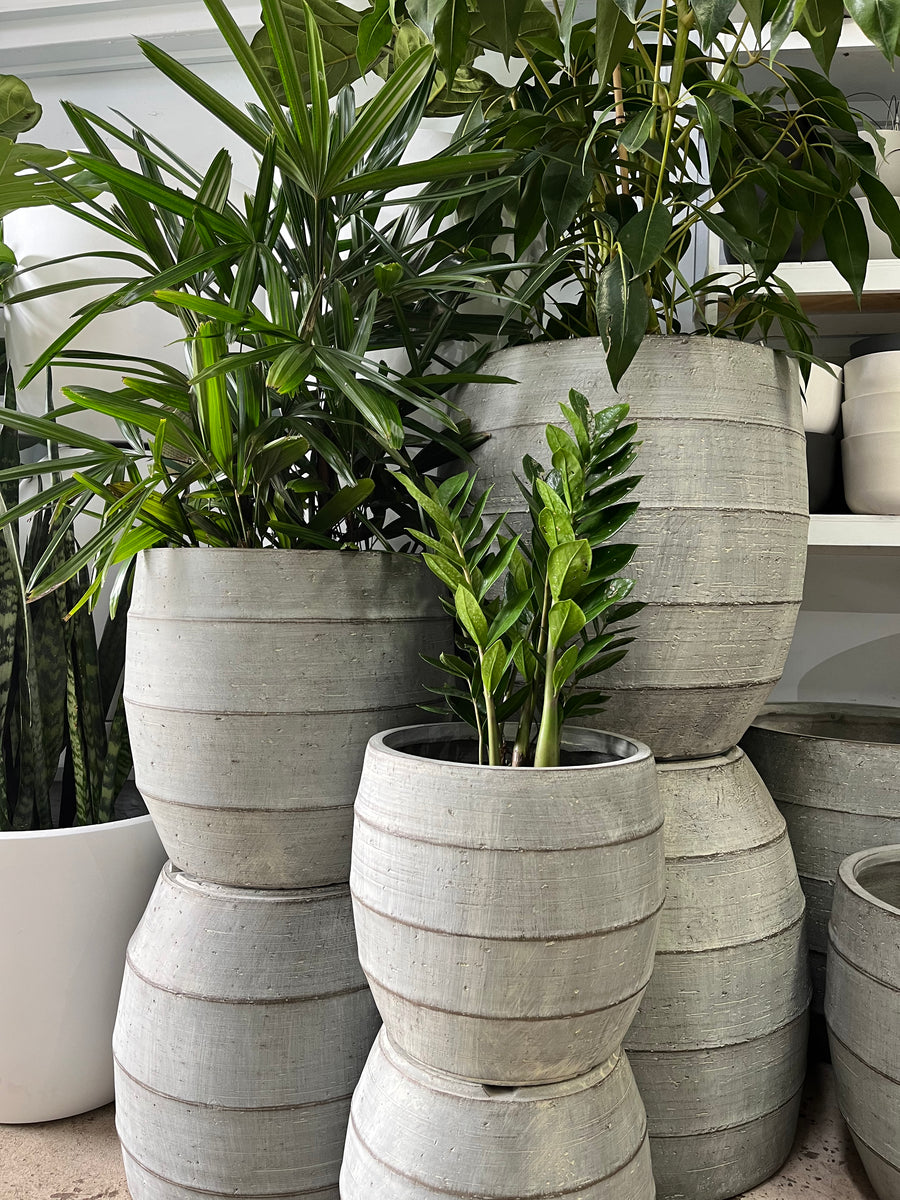 GeoLite Lined Barrel Pot – Plant Culture